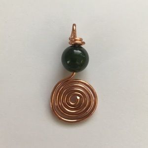 Hand Crafted | Jewelry | Copper Swirl Pendant | Poshmark